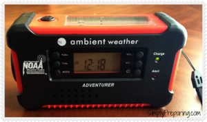 Emergency Radio Review: Ambient Weather WR-111A | Prepping Supplies