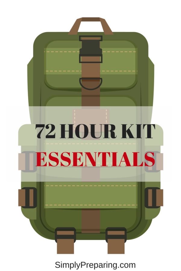 Simple 72 Hour Kits and Checklists
