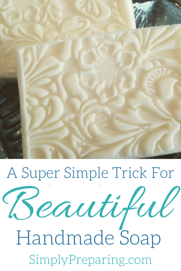 Embossed Soap Making Tutorial