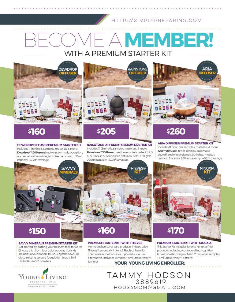How To Order Young Living Essential Oils - Simply Preparing
